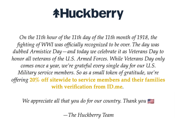 9 Veterans Day Email Examples That Work